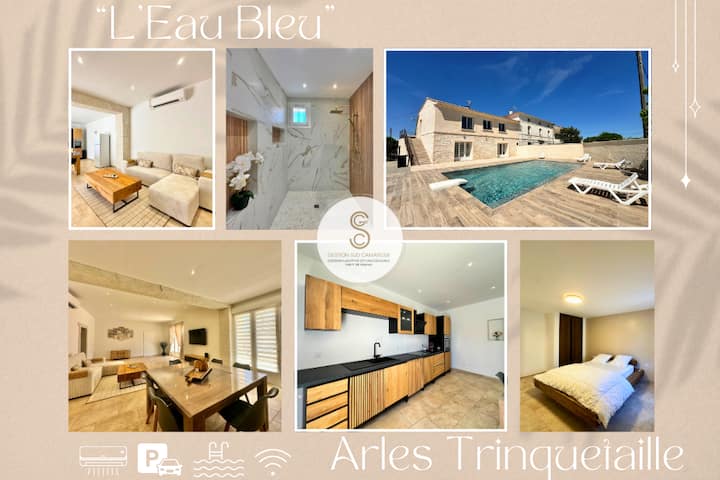 "L'eau Bleu" Arles - Fontvieille