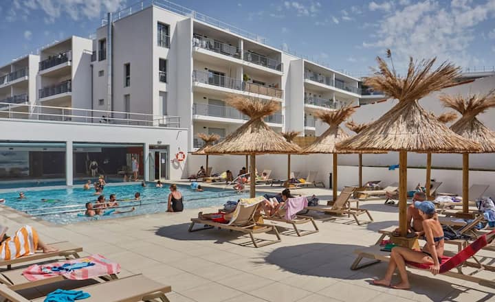 Appartement Piscine 150m Plage - Vaux-sur-Mer