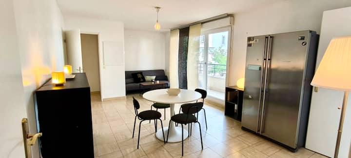 Garenne Colombes 55m2 Au Calme 10m' Pte Maillot - La Garenne-Colombes
