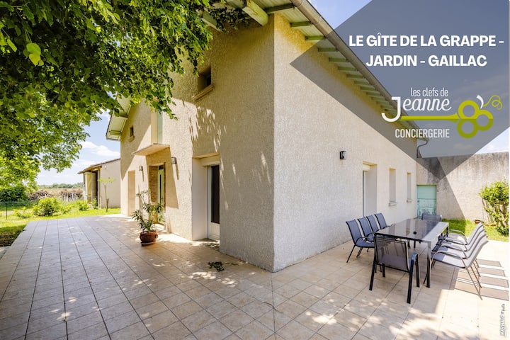Le Gite De La Grappe - Terrasse - Gaillac - Gaillac