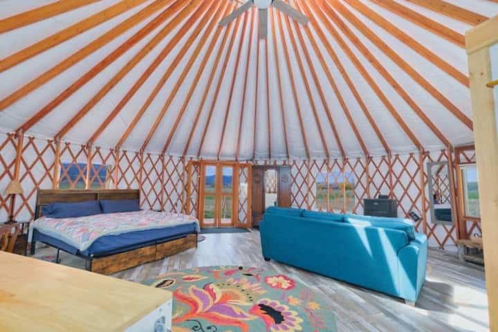 Enchanting Yurt In Secluded Mountain View Setting - Swan Valley, ID