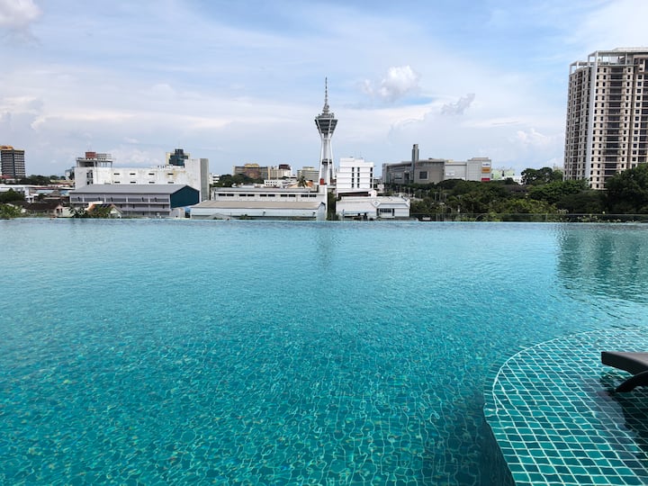 D Aman Infinity Pool And As Tower View Homestay 01 - Alor Setar