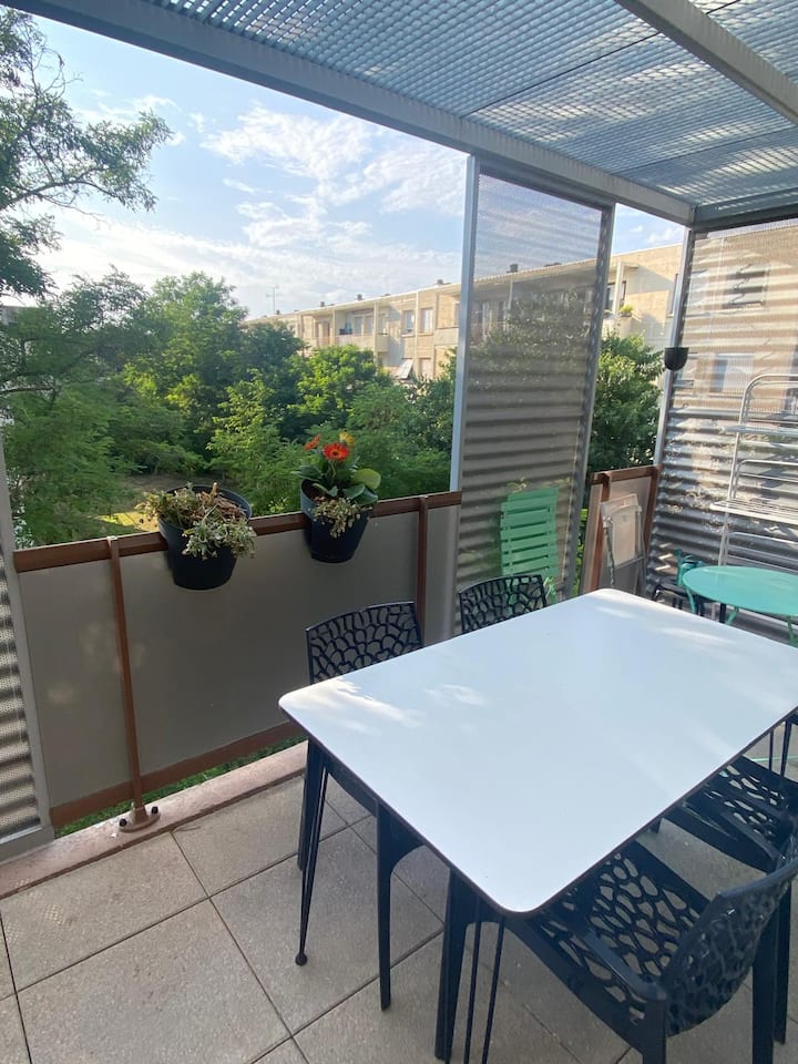 Joli Appartement Près Du Centre (2 Pers Max) - Lattes