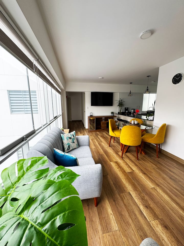 Espacioso Depto 3dorm. En El Corazón De Miraflores - Lima