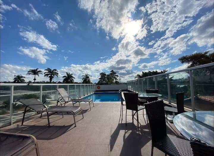 Flat 255 - Melhor Localização Pampulha - Belo Horizonte