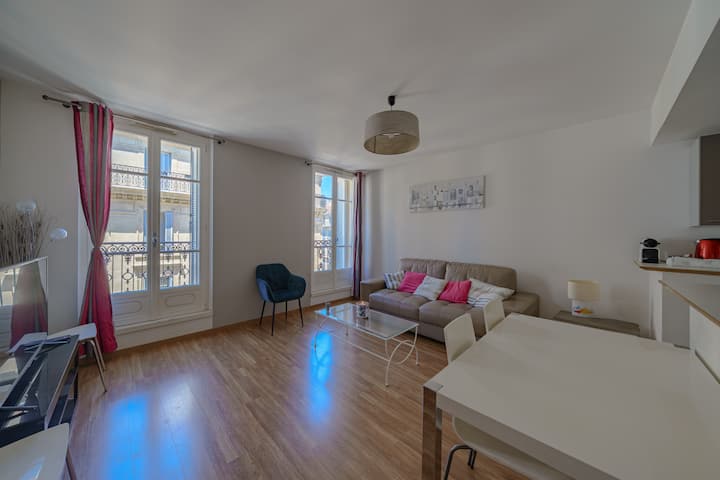 T3 En Plein Centre  - Terrasse - Bail Mobilité - Marseille