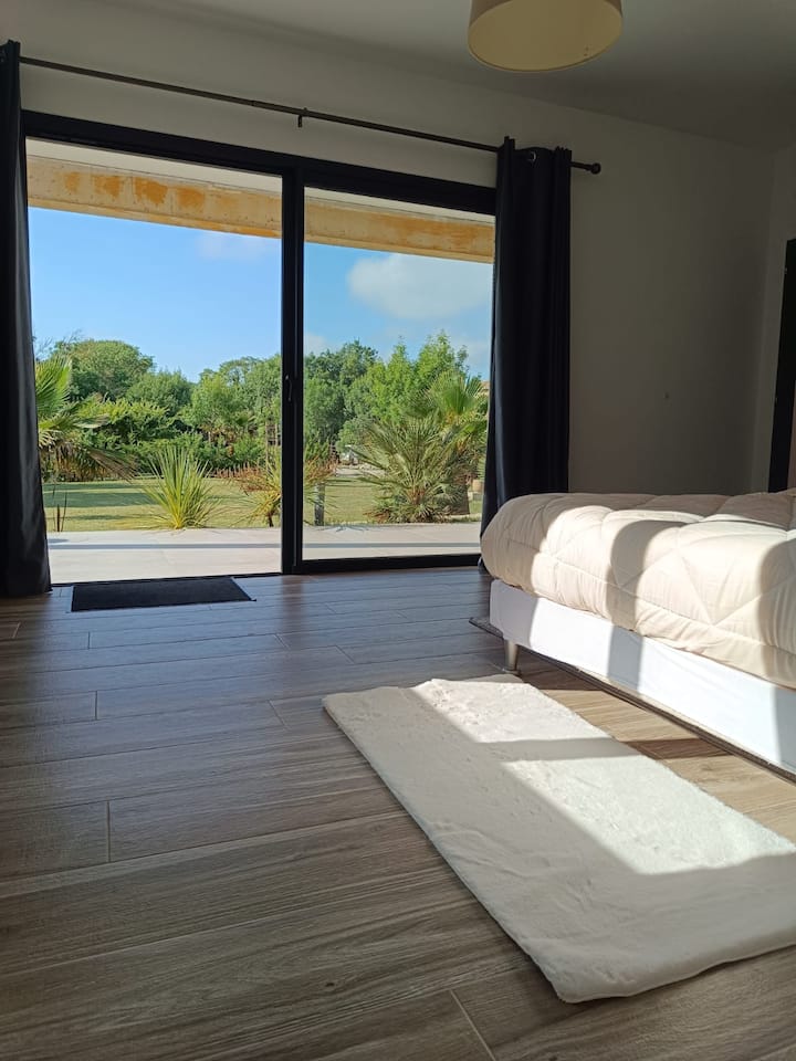 Grande Chambre + Sdb Privee Avec Terrasse / Jardin - Montpellier