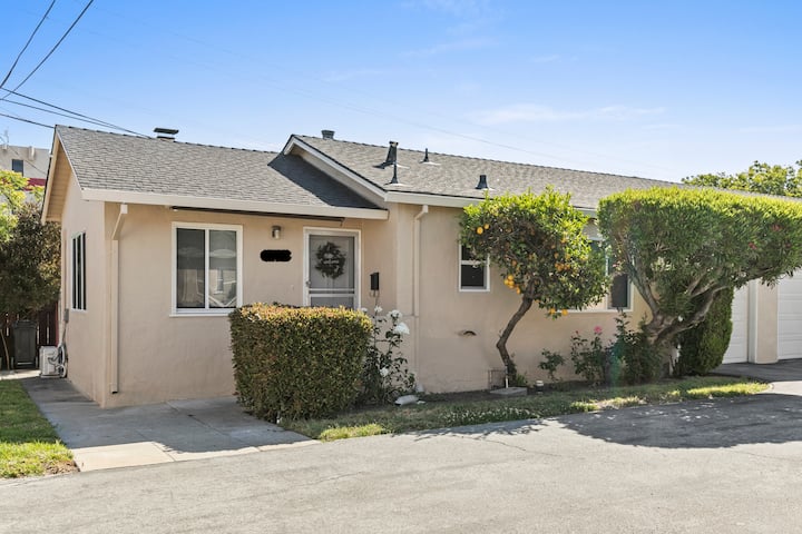 Jane's Home (V4a) | Upgraded Cottage W Garage+hvac - Menlo Park, CA