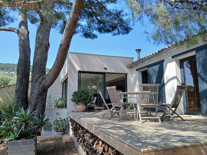 Maison Vue Mer 8 Personnes - Hyères
