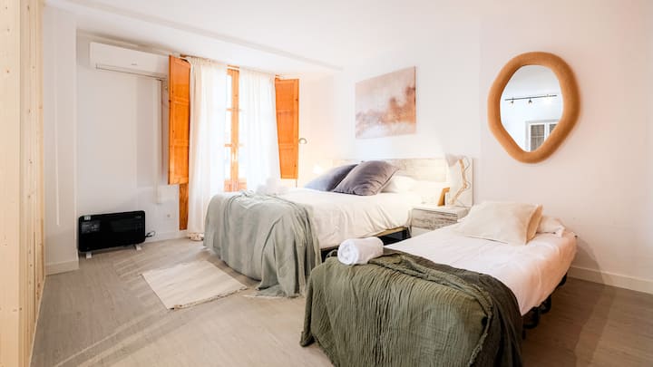 Loft Loarre | Estudio Premium Renovado | 5 Pax - スペイン サラゴサ