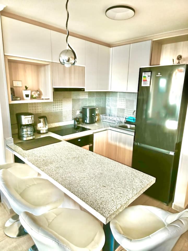 Moderno Depto. Con Vista En Viña - Quilpué