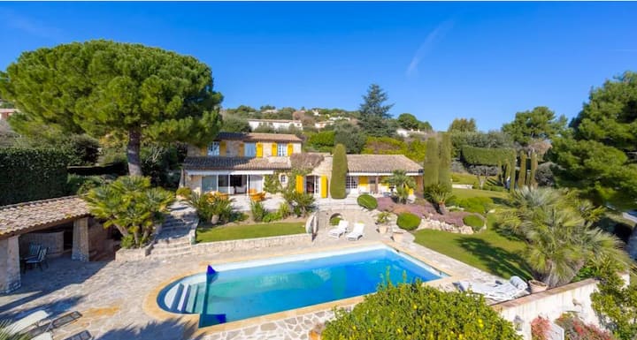 Prestigieuse Villa 5 Bd A/c, Saint-paul De Vence - Cagnes-sur-Mer
