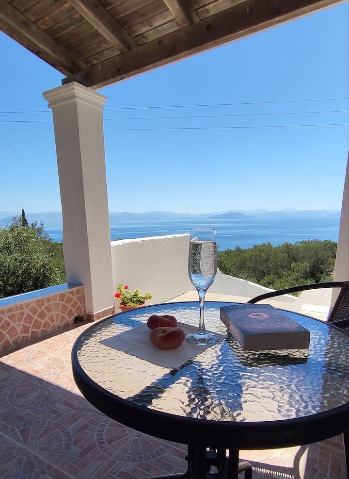 King Size Bed, Sea View Corfu, Terra Relaxa - Corfu