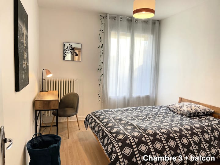 Chambre 3 Dans Colocation 107m2 Plein Centre - Colomiers