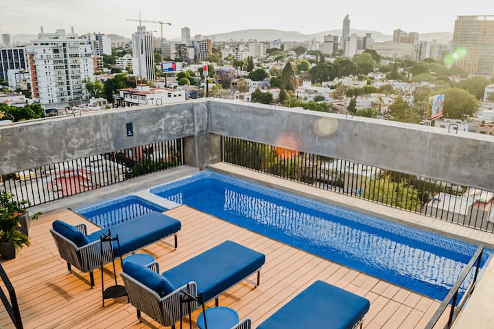 New Condo At Scala T Col. Americana/chapultepec Z - Guadalajara
