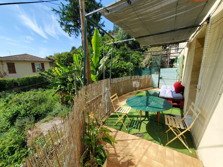 Appartement Paisible Dans Une Maison Mentonnaise - Menton