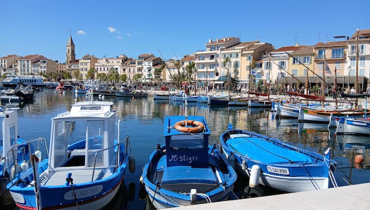 Studio Vallon Du Roy (Piscine Plage) Sanary Bandol - Sanary-sur-Mer