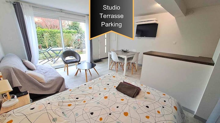 Devigny1 - Terrasse - Parking - Lot-et-Garonne