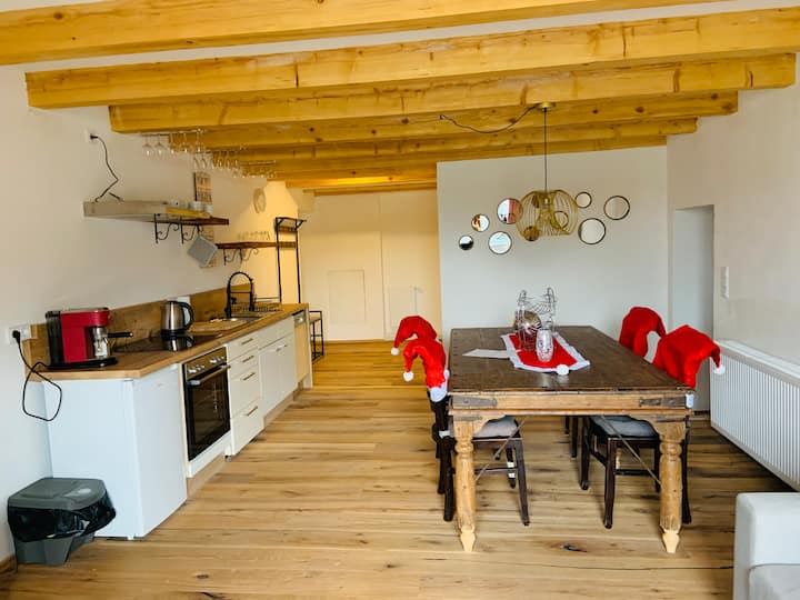 Gm-stays: Wellness Apt – Private Sauna & Garten - Spitzingsee