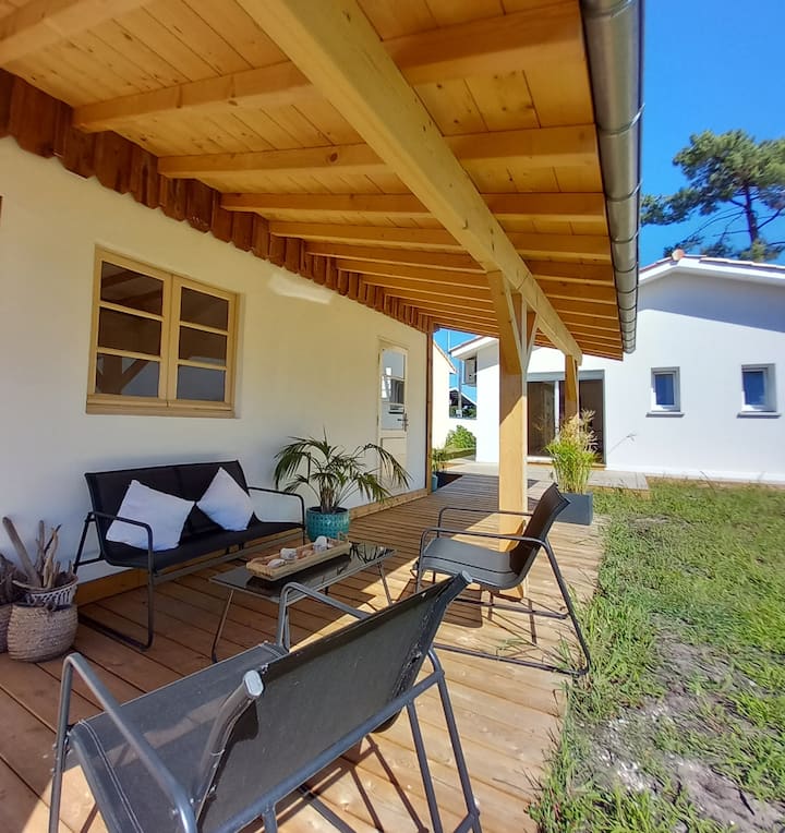 Cassy Maison 3 Chambres Au Calme Avec Jardin - Lanton