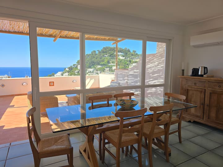 Rosa Dei Venti - Capri Center - Panoramic Terrace - Capri