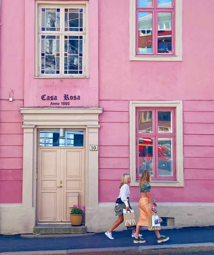 Historiske Casa Rosa - Oslo