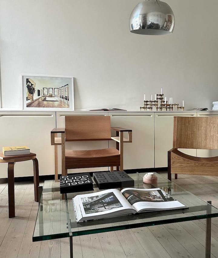 En Møbeldesigners Private Hjem - Copenhaguen