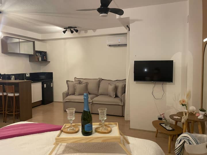 Estúdio Incrível Com Vista Para O Cristo E Baía ! - Río de Janeiro