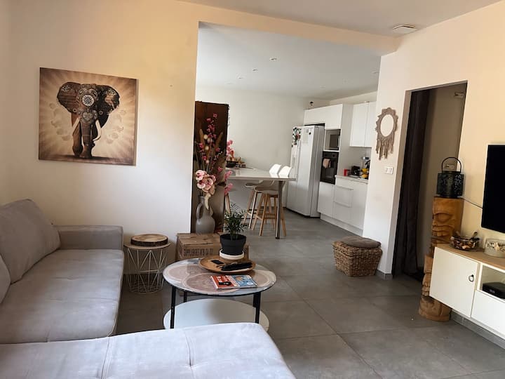 F2 Climatisé Wifi Jardin 4pers - Ajaccio