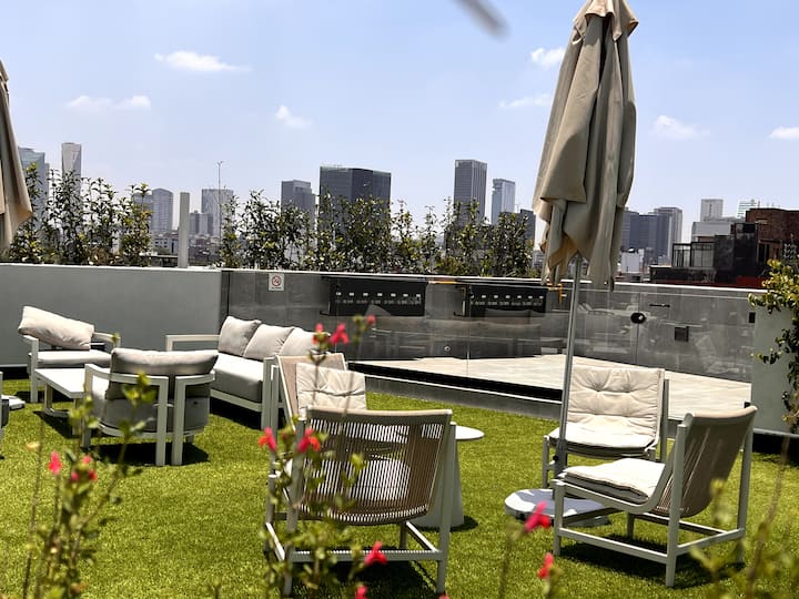 Scenic Luxury Loft Roma Norte - Mexico