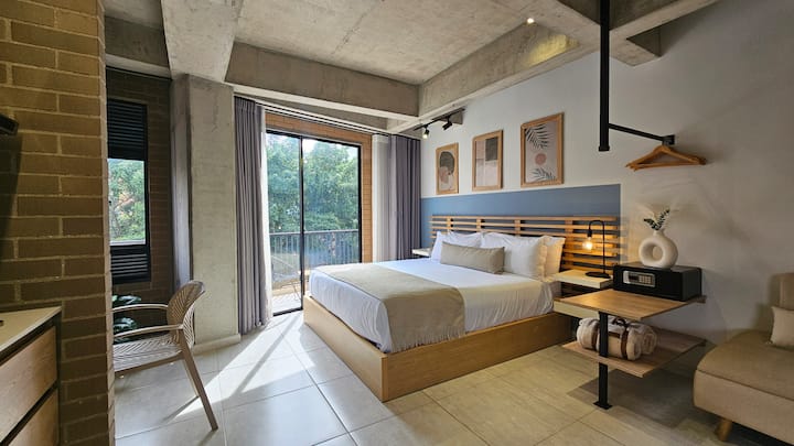 Loft/balcony/parking/jacuzzi - Medellín