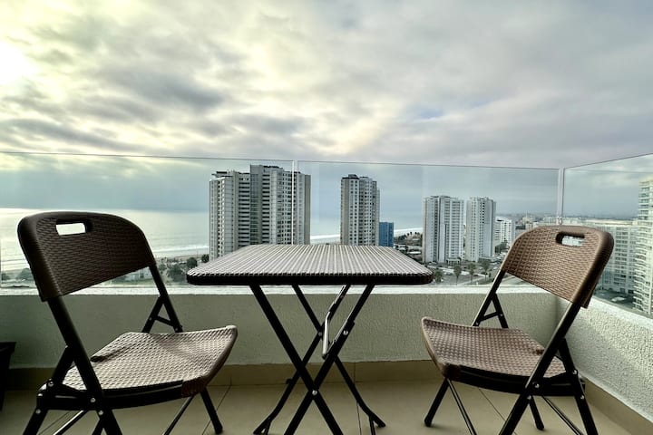 Nice Apt, Renewed, Near Casino And Beach - Coquimbo, Chile