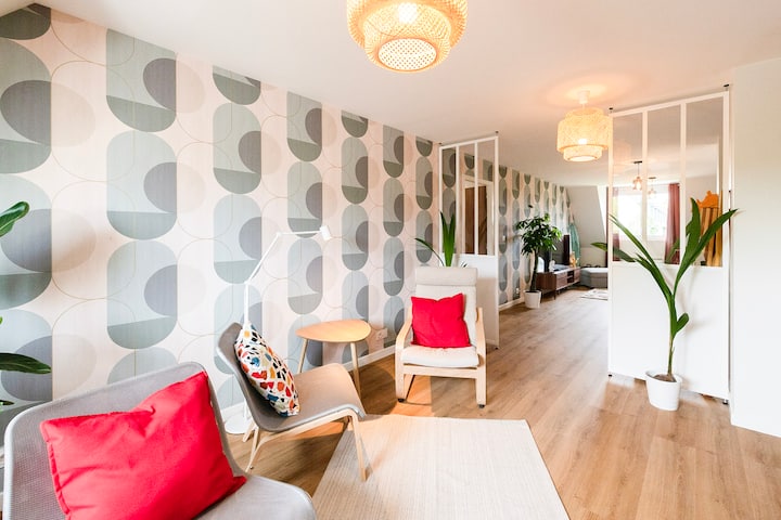 Chambre & Salle De Bain Privée Dans Maison Design - Landerneau