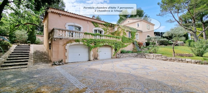 Chambres 6/7 P Petit Déj 12€ - Monteux
