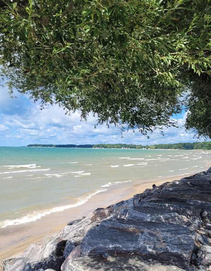 Wylde Beach Cottage  - 1 Min Walk To Beach - Crystal Beach