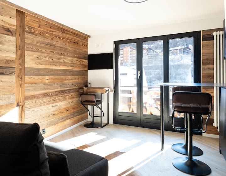Studio Agréable Et Chaleureux Au Coeur De Nendaz - Verbier