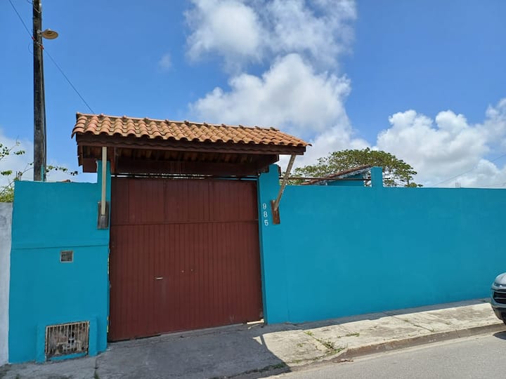 Casa Na Praia Com Piscina. - Ilha Comprida