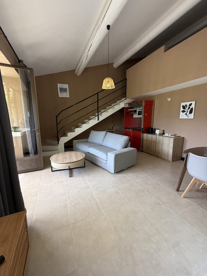 Bonnieux Vue Et Terrasse Privée. - Roussillon