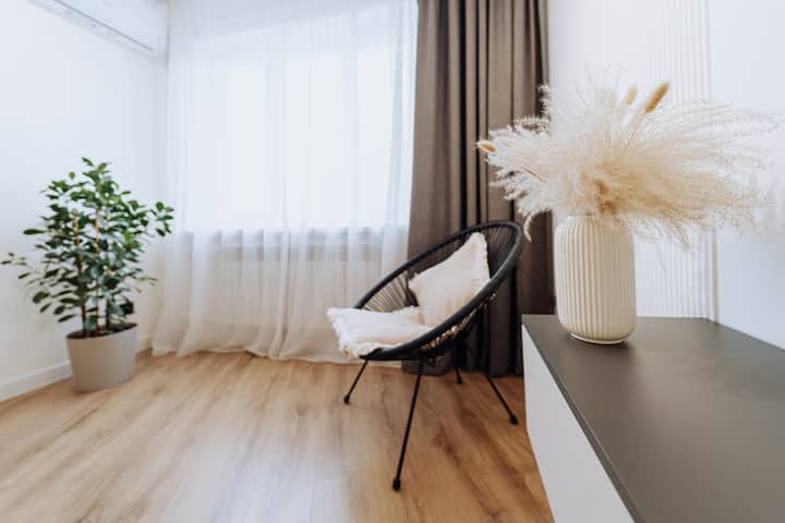 New 1br With Ac And Dishwasher In Rascani - Chișinău