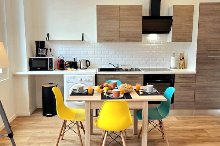 Bel Appartement 45m² Neuf Clim. - Nizza