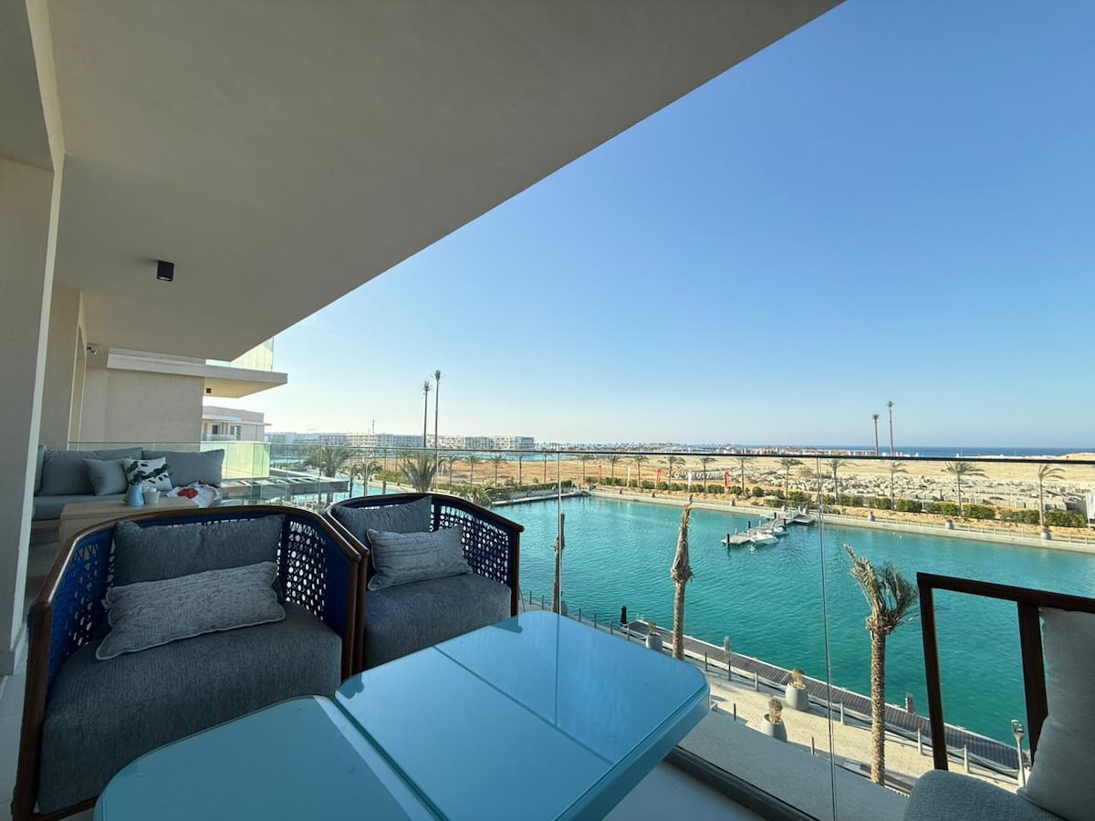 Marassi North Coast 3 BR Sea & Marina View - Houses for Rent in Address ...