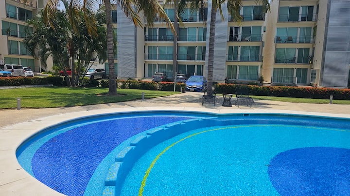 Depto Planta Baja C/alberca Al Frente En Diamante - Acapulco