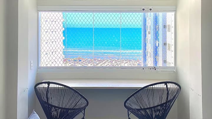 Esplendor Vista Mar - Ar-condicionado E 1 Vaga - Praia Grande