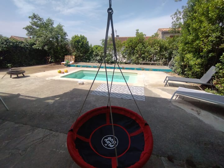 Ambiance Sudiste : Piscine, Boules & Farniente-ag - Carcassonne