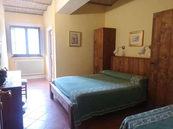 Camera Tripla In Agriturismo - Villa Santa Maria