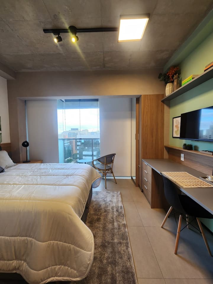 Studio Próximo à Paulista,em Cima Do Metrô Paraíso - Brazil