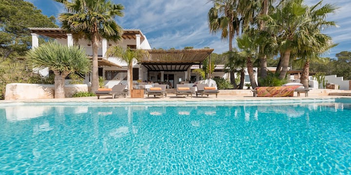 Villa Avec Vue Sur La Mer Près La Ville D'ibiza - Île de Ibiza