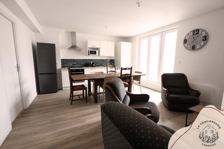 Chez Jean - Hyper Centre 4 Chambres - Carvin