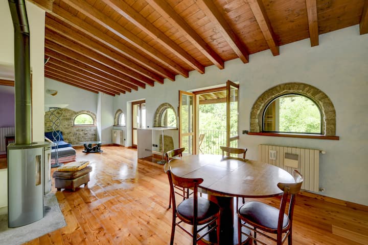 Loft Panoramico A Tignale + Giardino E Parcheggio - Limone Sul Garda