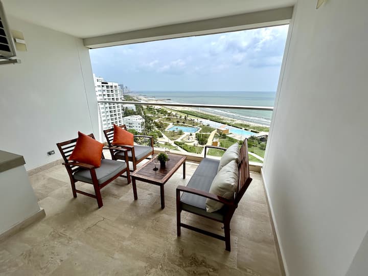 Frente Al Mar Suite Cerca Aeropuerto 1402 - Cartagena